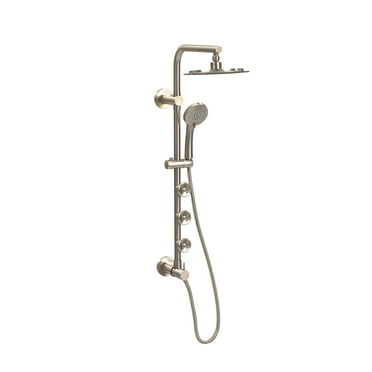 Push Pull Shower Diverter - Brushed Nickel - Walmart.com