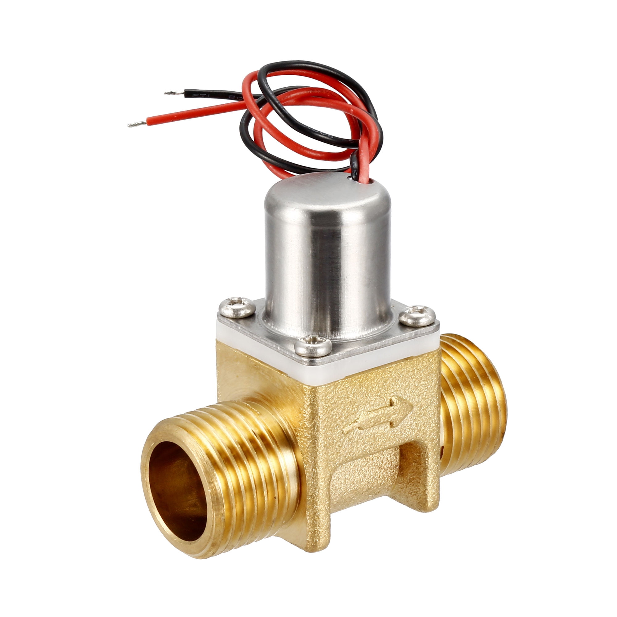 Pulse Solenoid Valve G1/2 DC3.6V Copper Male Thread Valves with Filters ...