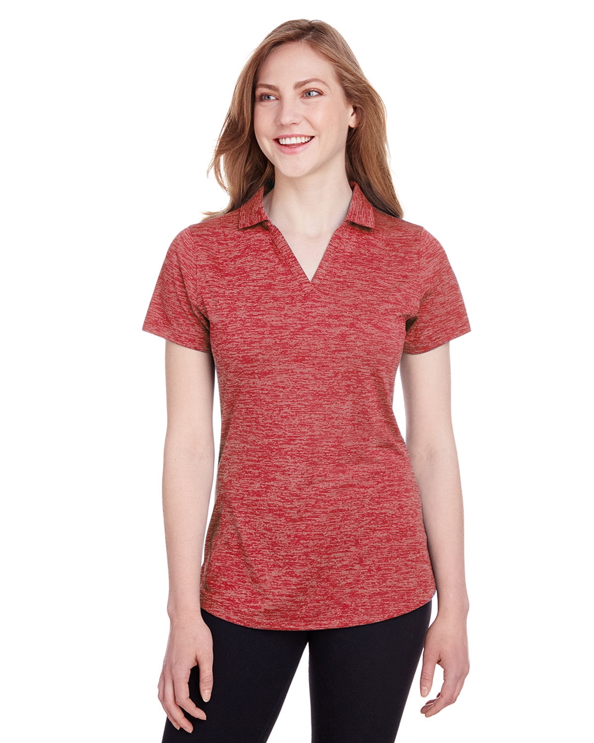 Puma 596802 Women's Golf Icon Heather Ladies Polo - Walmart Business ...