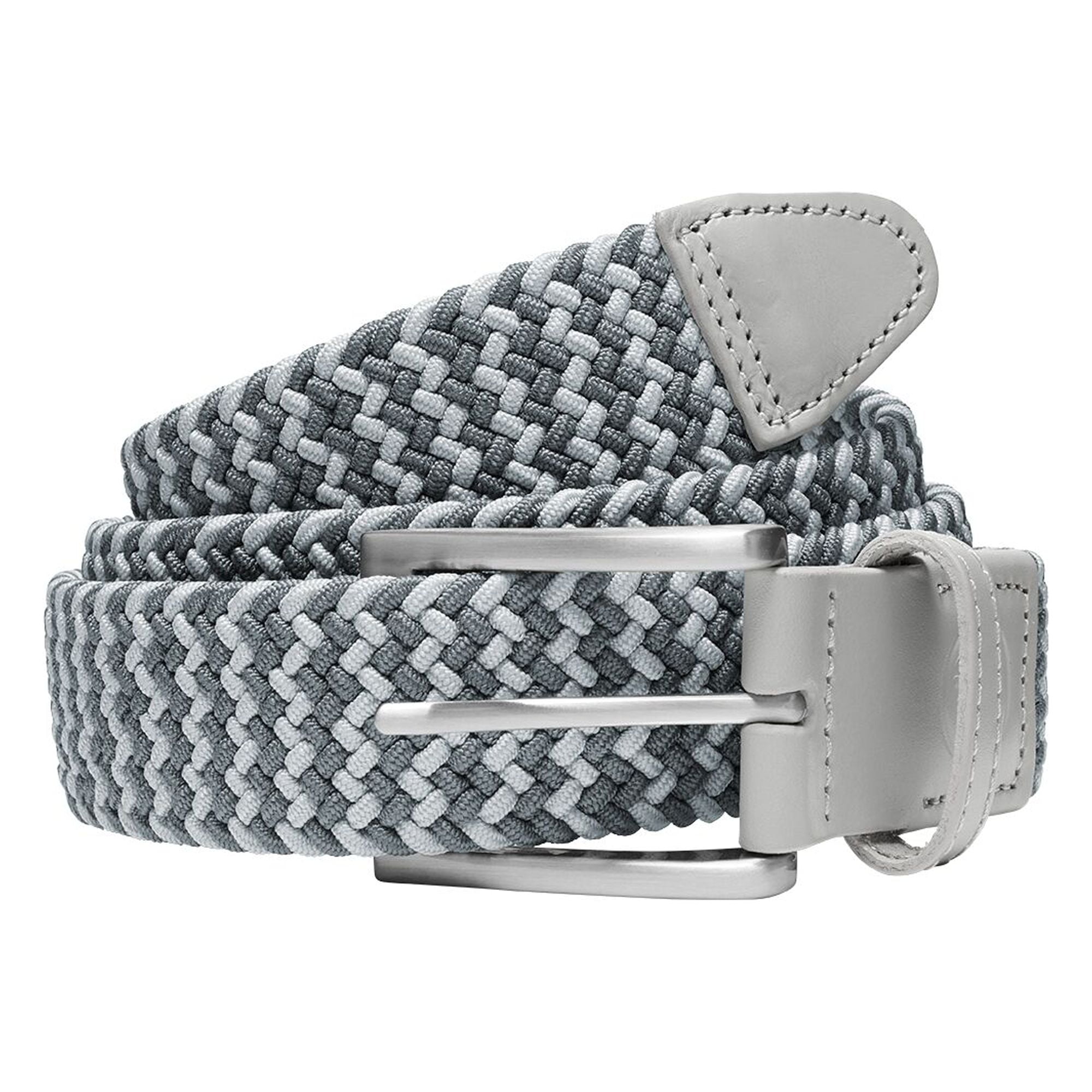Puma Braided Weave Ash Gray/Slate Sky Belt Men - Walmart.com
