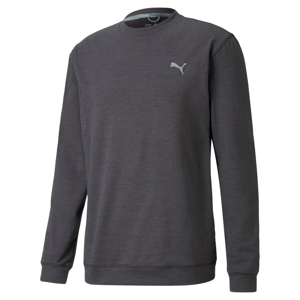 Puma CloudSpun Puma Black Heather Sweater Men S - Walmart.com