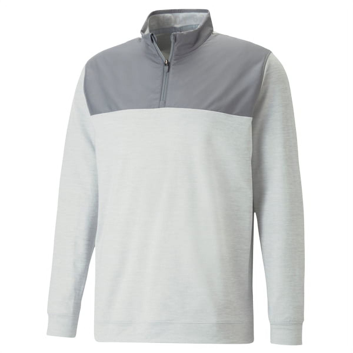 Puma Cloudspun Colorblock 1/4 Zip - 53746402 - Quiet Shade/High Rise ...