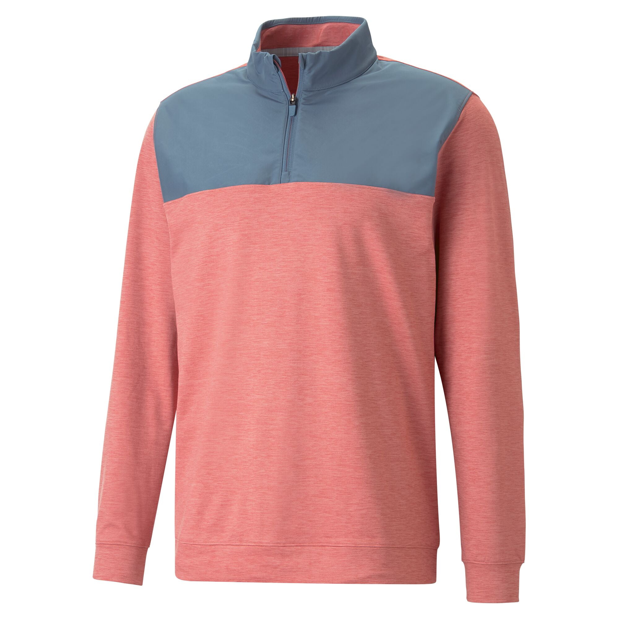 Puma Cloudspun Colorblock 1/4 Zip - 53746407 - Evening Sky/Heartfelt ...