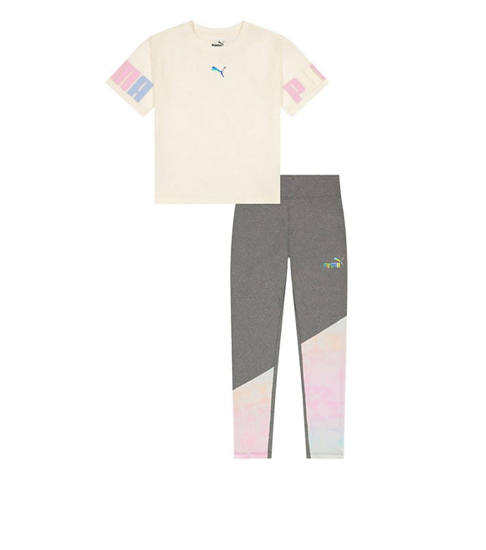 Puma Girls' 2 Piece Legging Set - Walmart.com