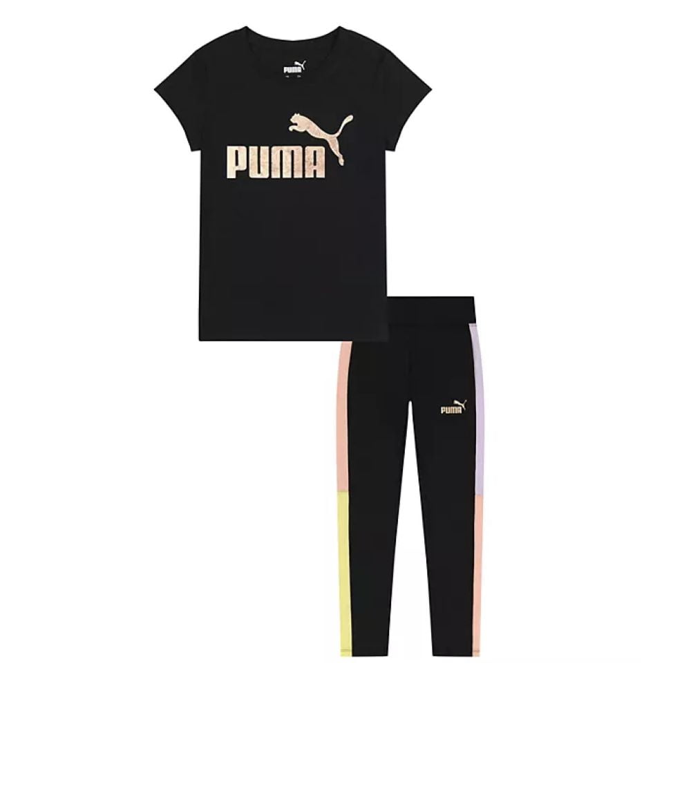 Puma Girls' 2 Piece Legging Set - Walmart.com