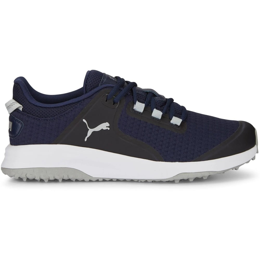 NEW Men's Puma Fusion Grip Golf Shoes - Puma Navy/Puma Silver/Gum - 12. ...