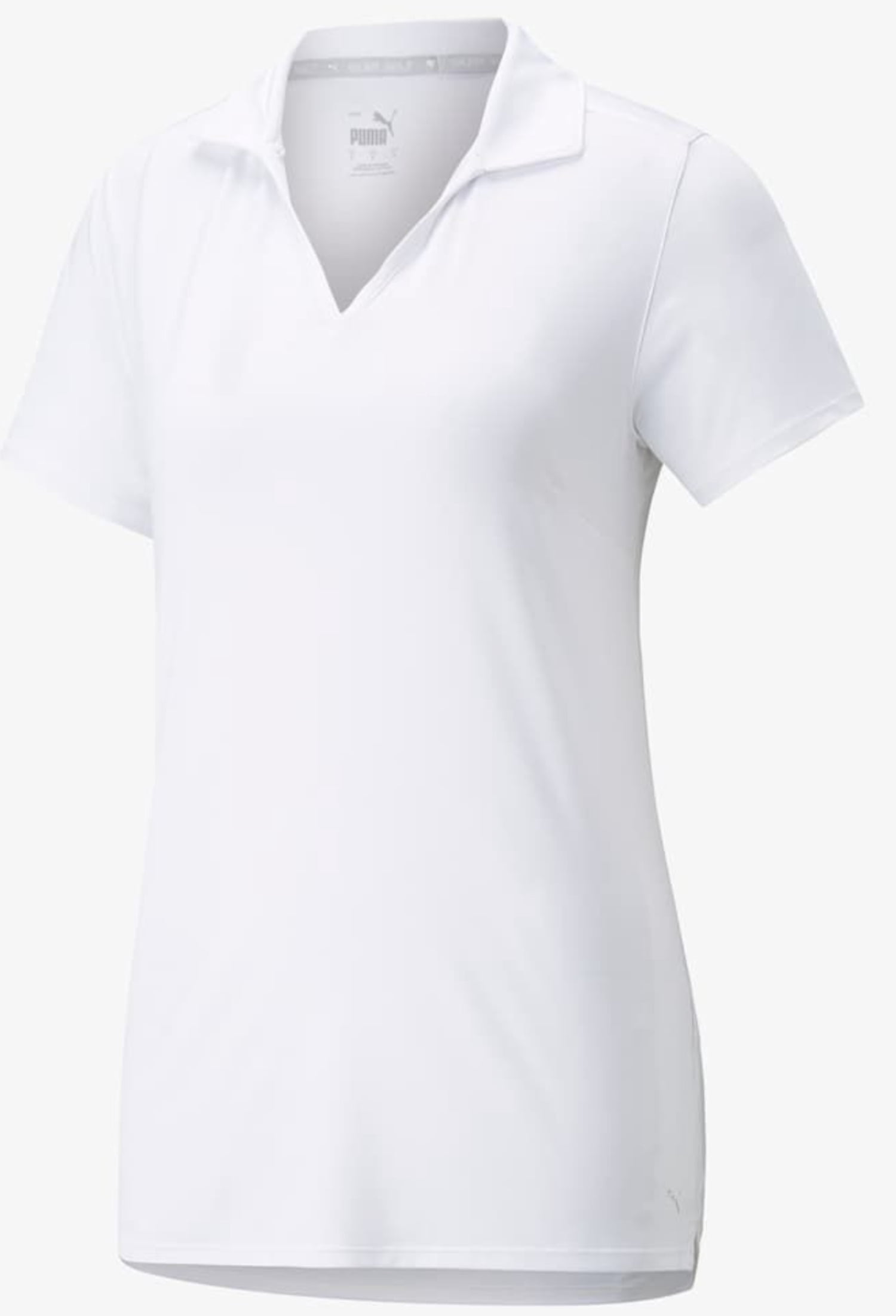 Puma Golf Women's Standard Cloudspun Coast Polo, Bright White, X-Large ...