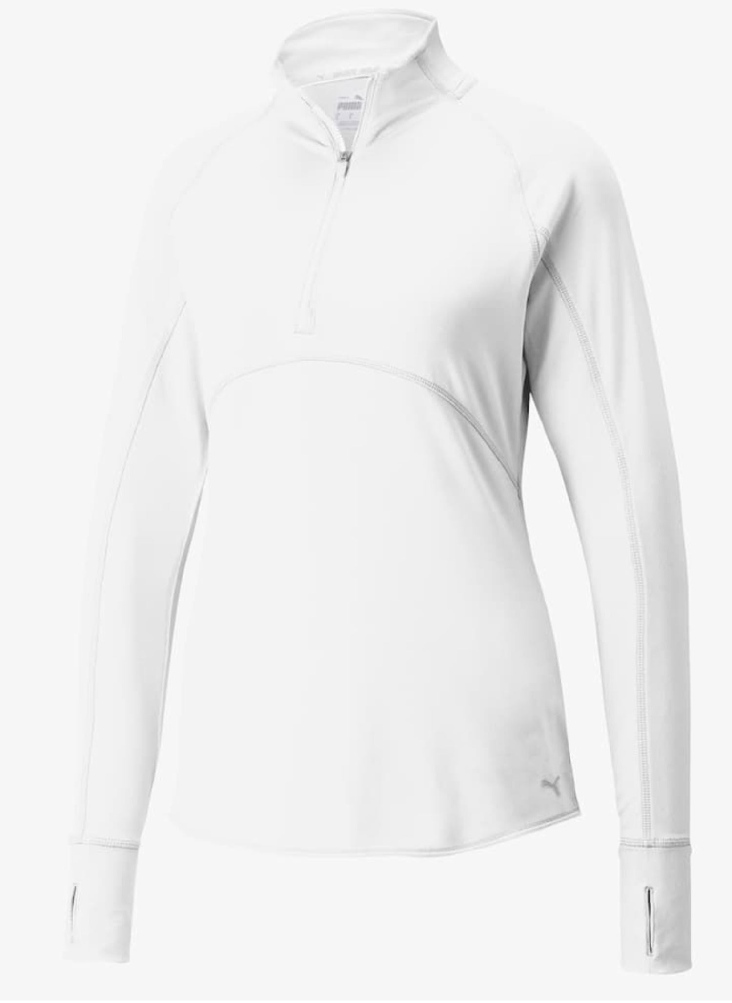 Puma Golf Women's Standard Gamer 1/4 Zip, Bright White, Small - Walmart.com
