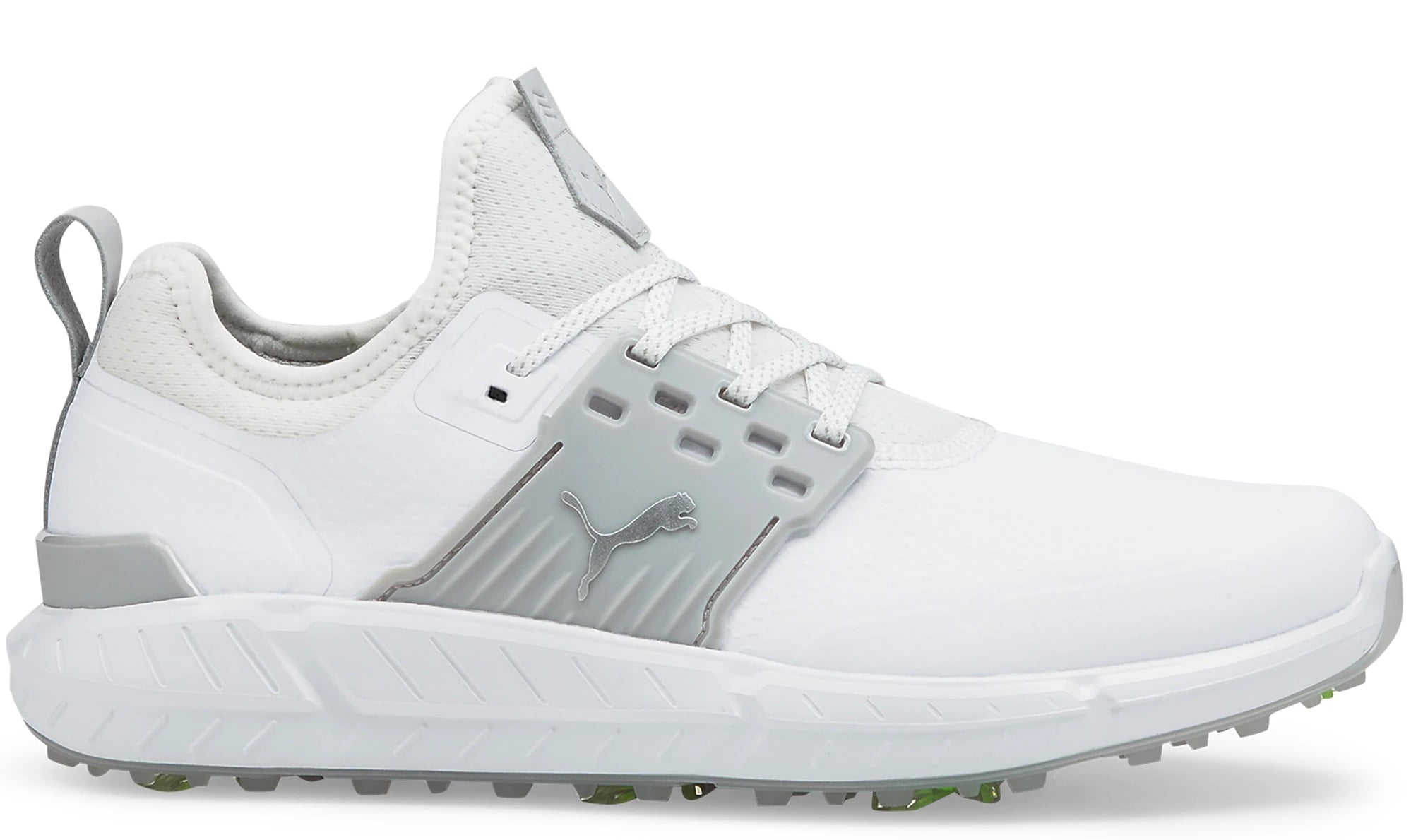 Puma Ignite Articulate White/Puma Silver/High Rise Men Golf Shoes ...