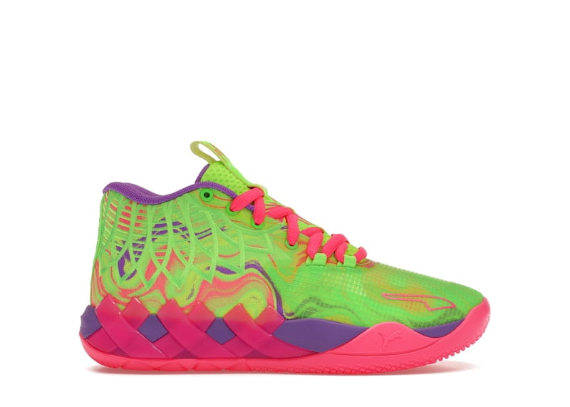 Puma Kid's LaMelo Ball MB.01 Inverse Toxic Basketball Shoes, from ...