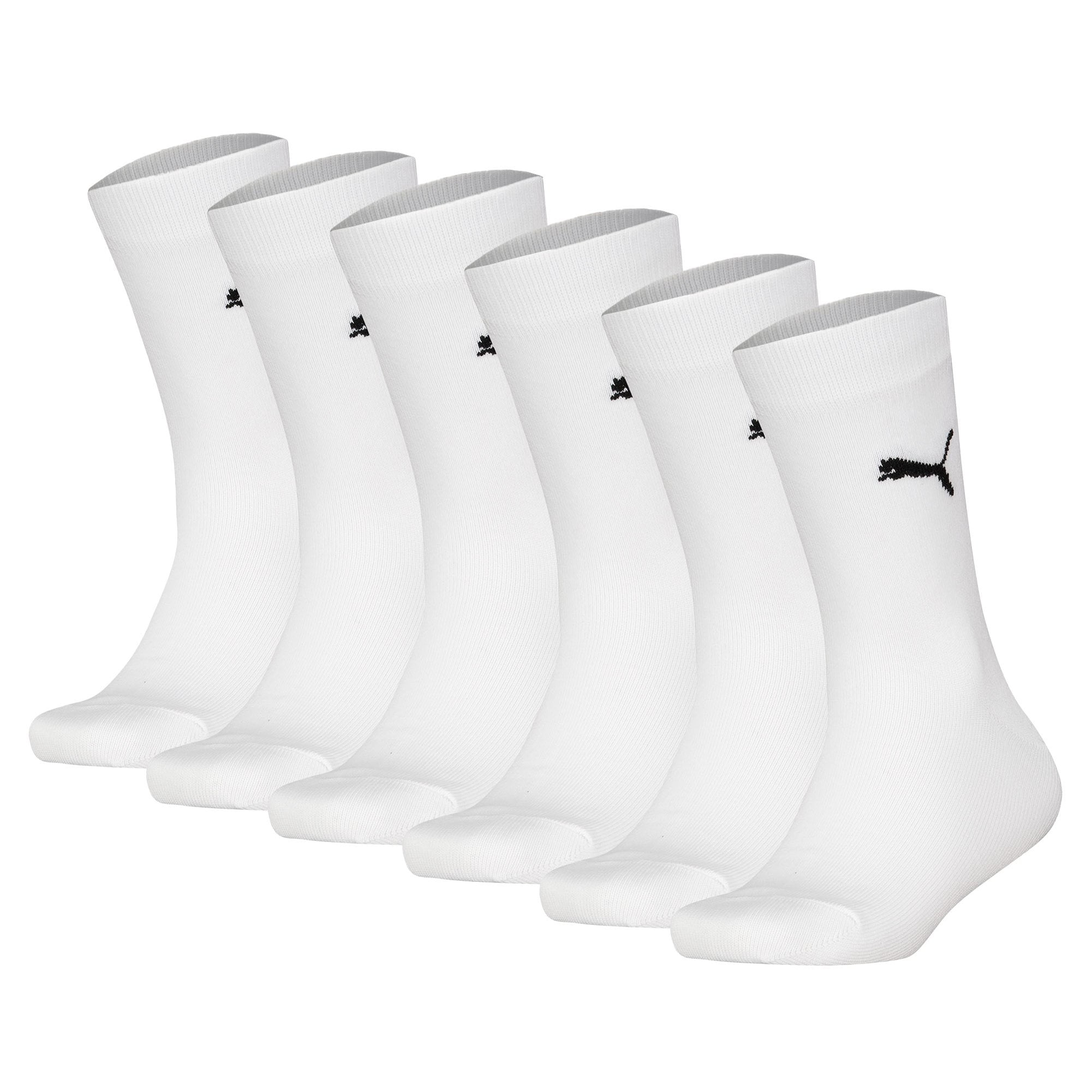 Puma Kids Socks 6-Pack - Easy Rider, Ecom, Solid Colour, Logo White 39 ...