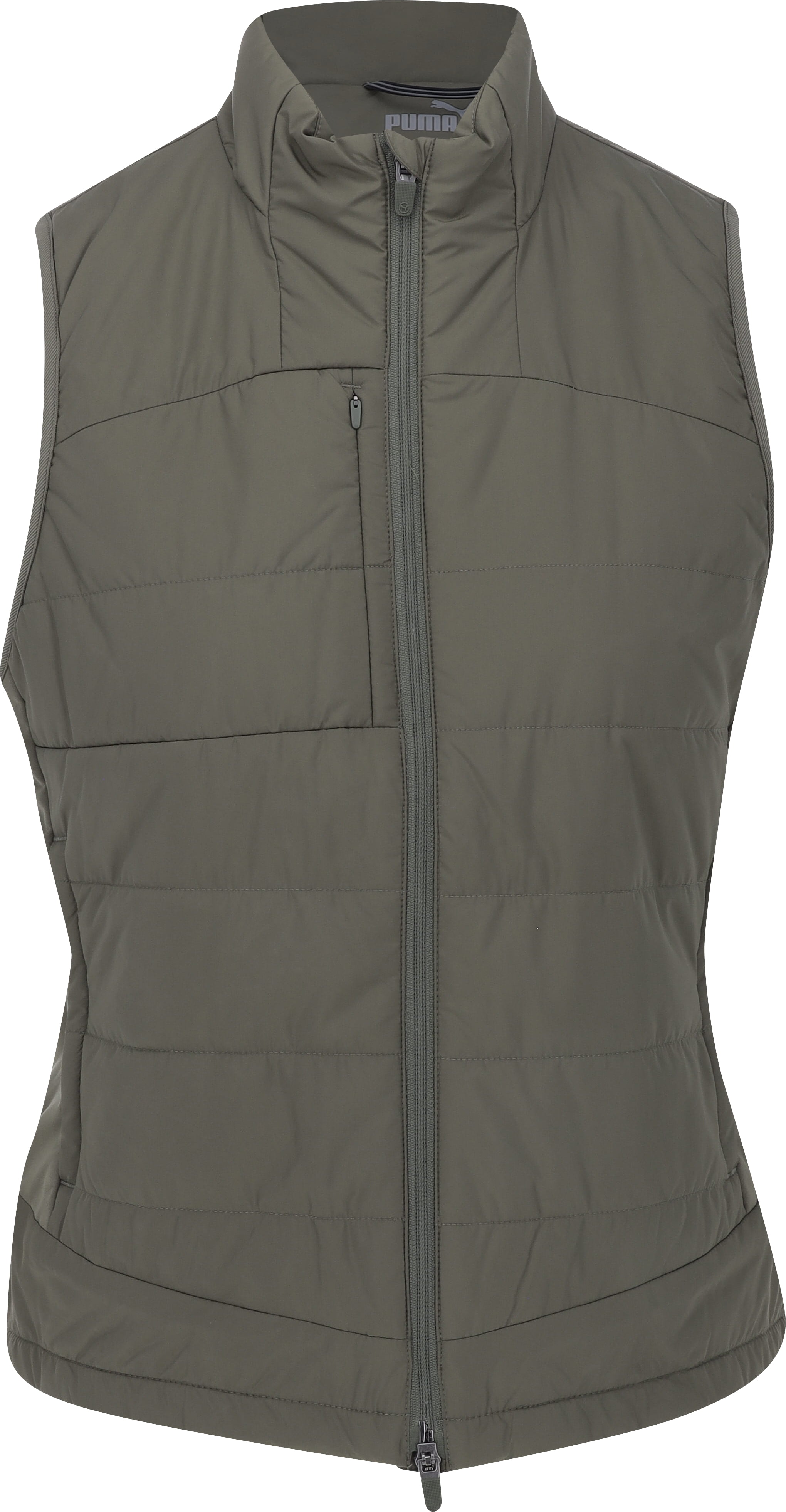 Puma Kyley Quilted Dark Sage Outerwear Women L - Walmart.com