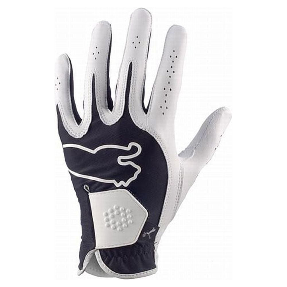 Puma Ladies Monoline Performance Golf Glove (White/Black, XL, RIGHT ...