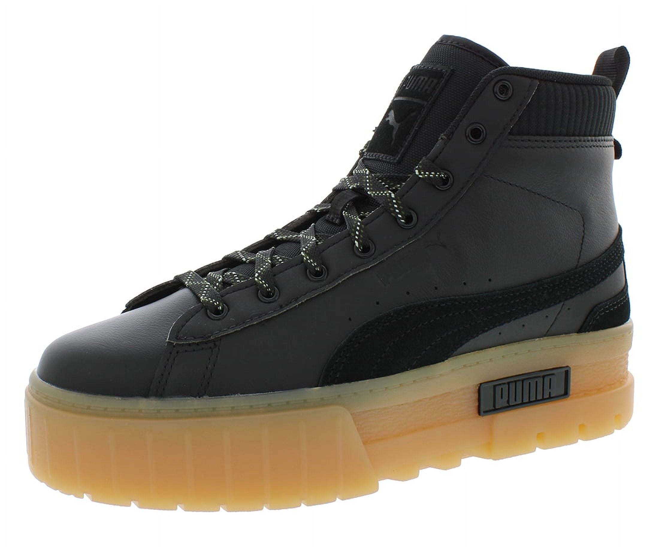 Puma Mayze Mid Gentle Womens Shoes Size 8, Color: Black - Walmart.com