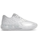 Puma Men's LaMelo Ball MB.01 White Silver Basketball Shoes, from StockX ...