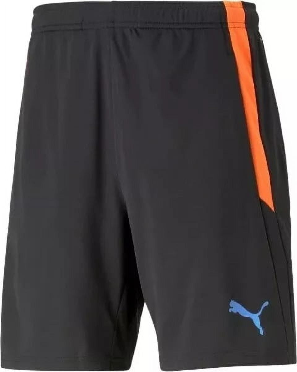 Puma Men's Team Liga Soccer Training Shorts Black Orange XXL - Walmart.com