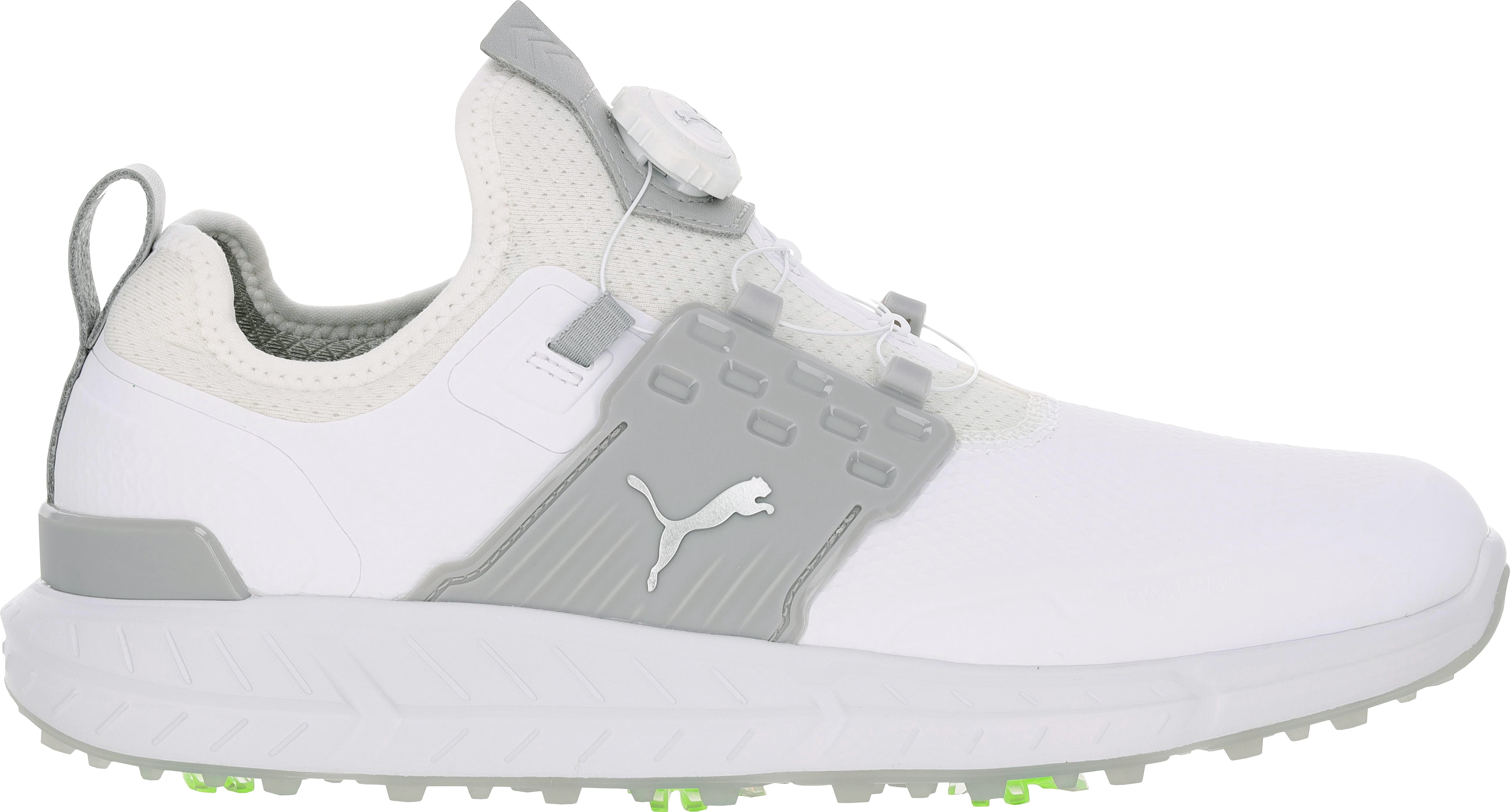 NEW Puma Mens Ignite Articulate Disc Shoes White / Silver / Grey Sz. 8. ...