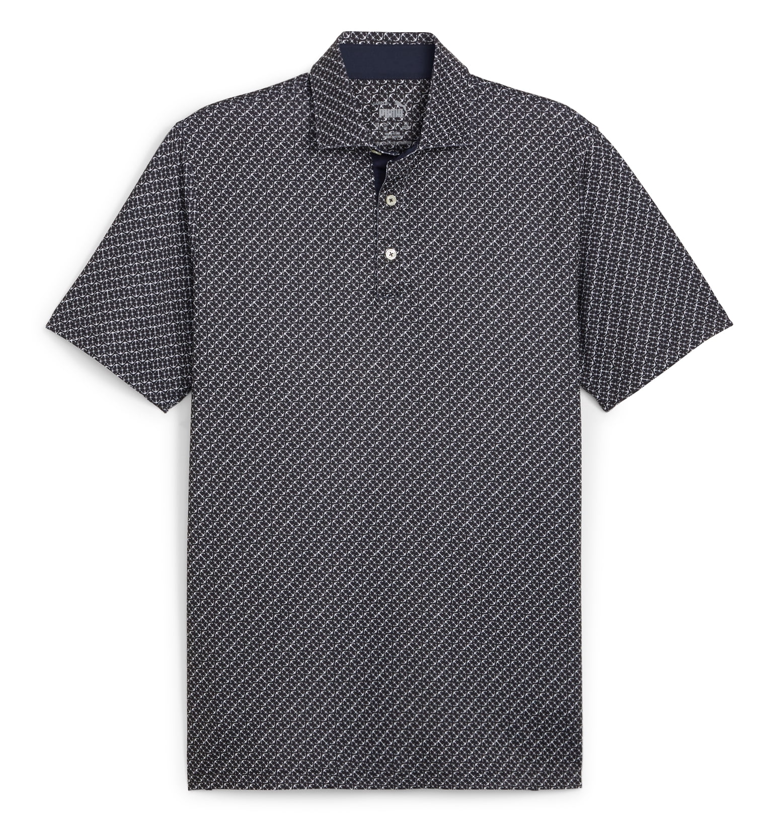 Puma Mens MATTR Anchors Golf Polo - 62447901 - Deep Navy/White Glow ...