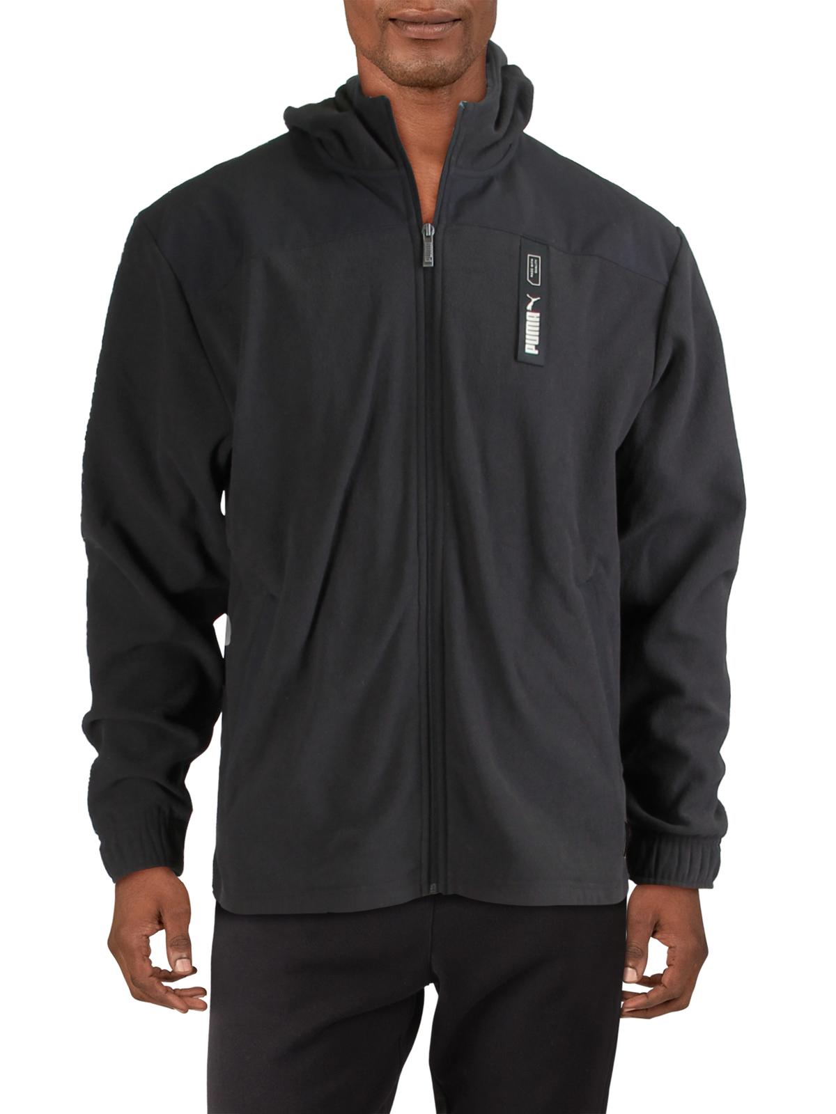 Puma Mens Nu-Tility Fleece Lined Active Athletic Jacket - Walmart.com