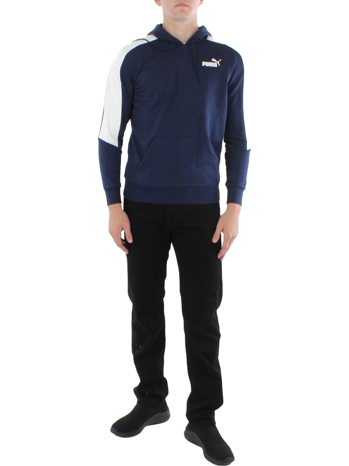 Puma Mens Pipe Sports Logo Pullover Hoodie - Walmart.com