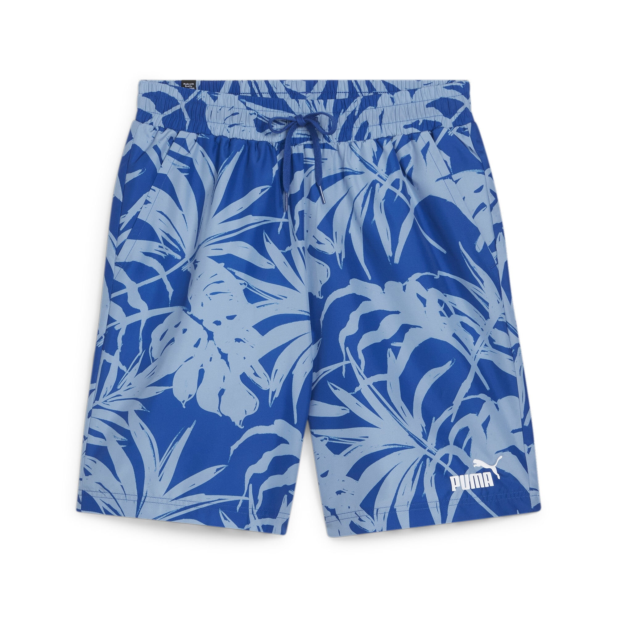 Puma Mens Regular fit Athletic Basketball Shorts XXL Blue Floral ...