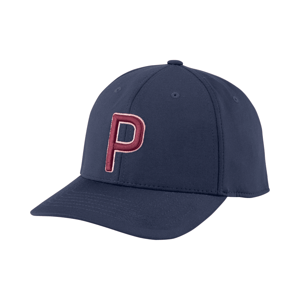 Puma Mens Sunset P 110 Snapback Cap Golf Hat 023249 - Navy Blazer - New ...