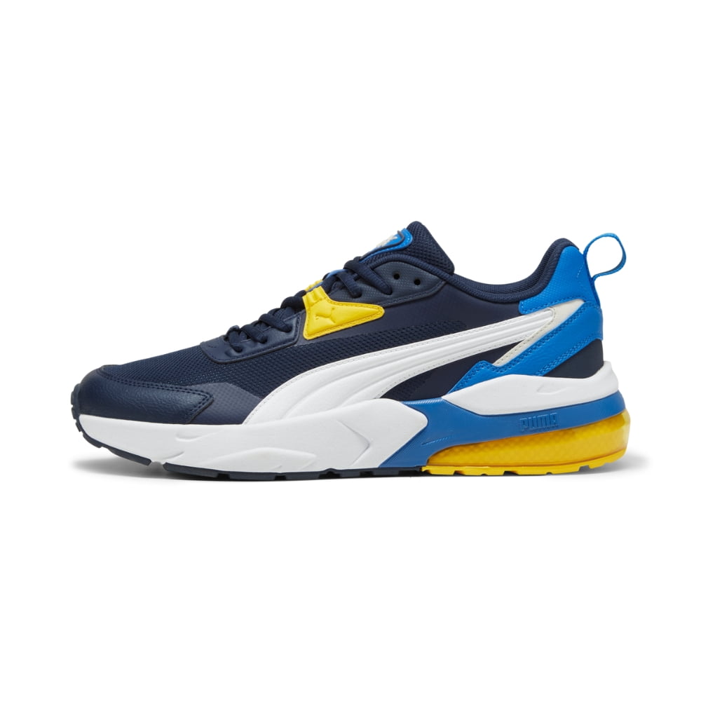 Puma Mens Vis2K Shoe - 392318-15 - Club Navy/Puma White/Pele/Yellow - 9 ...