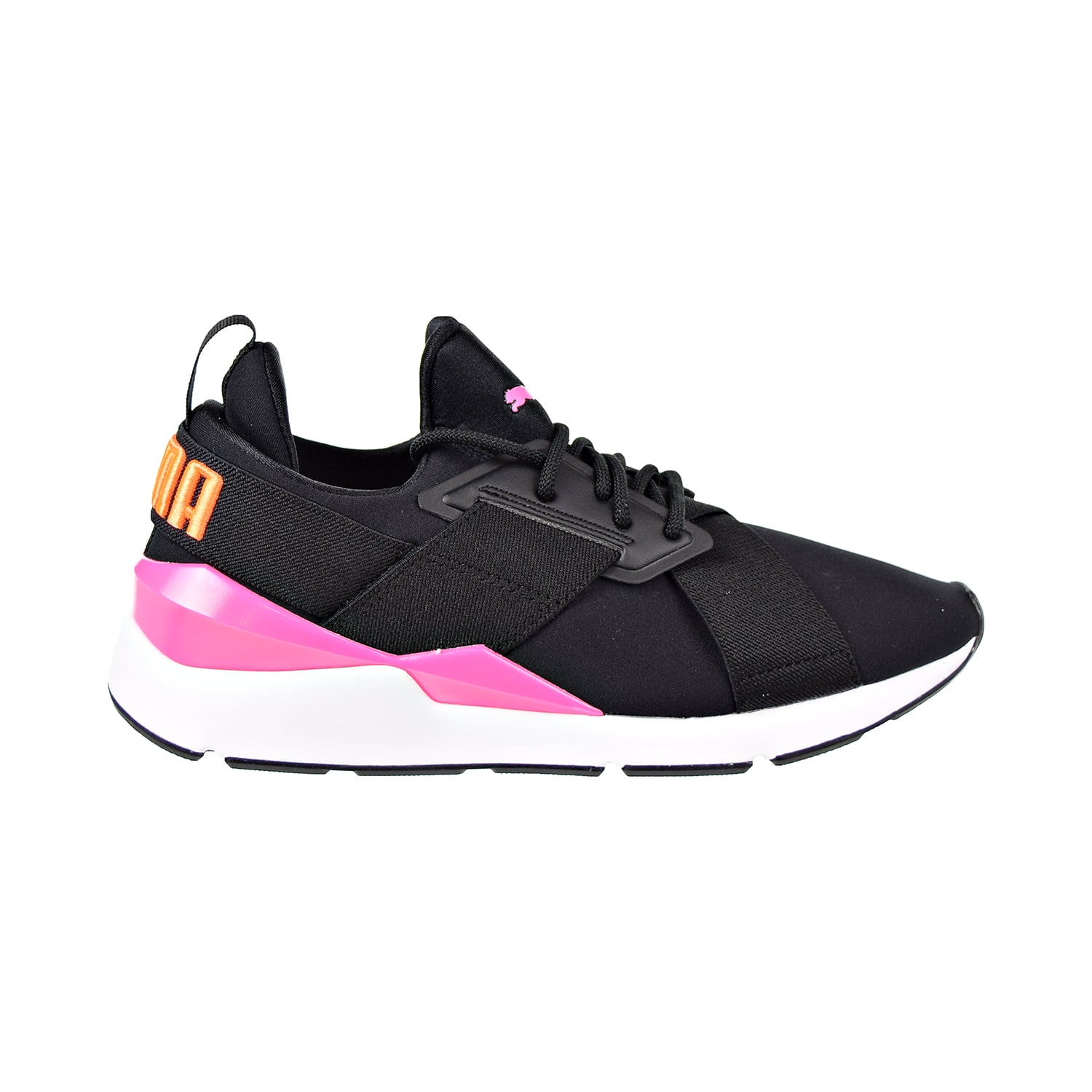 Puma Muse Chase Women's Shoes Puma Black/Knockout Pink 367742-01 ...