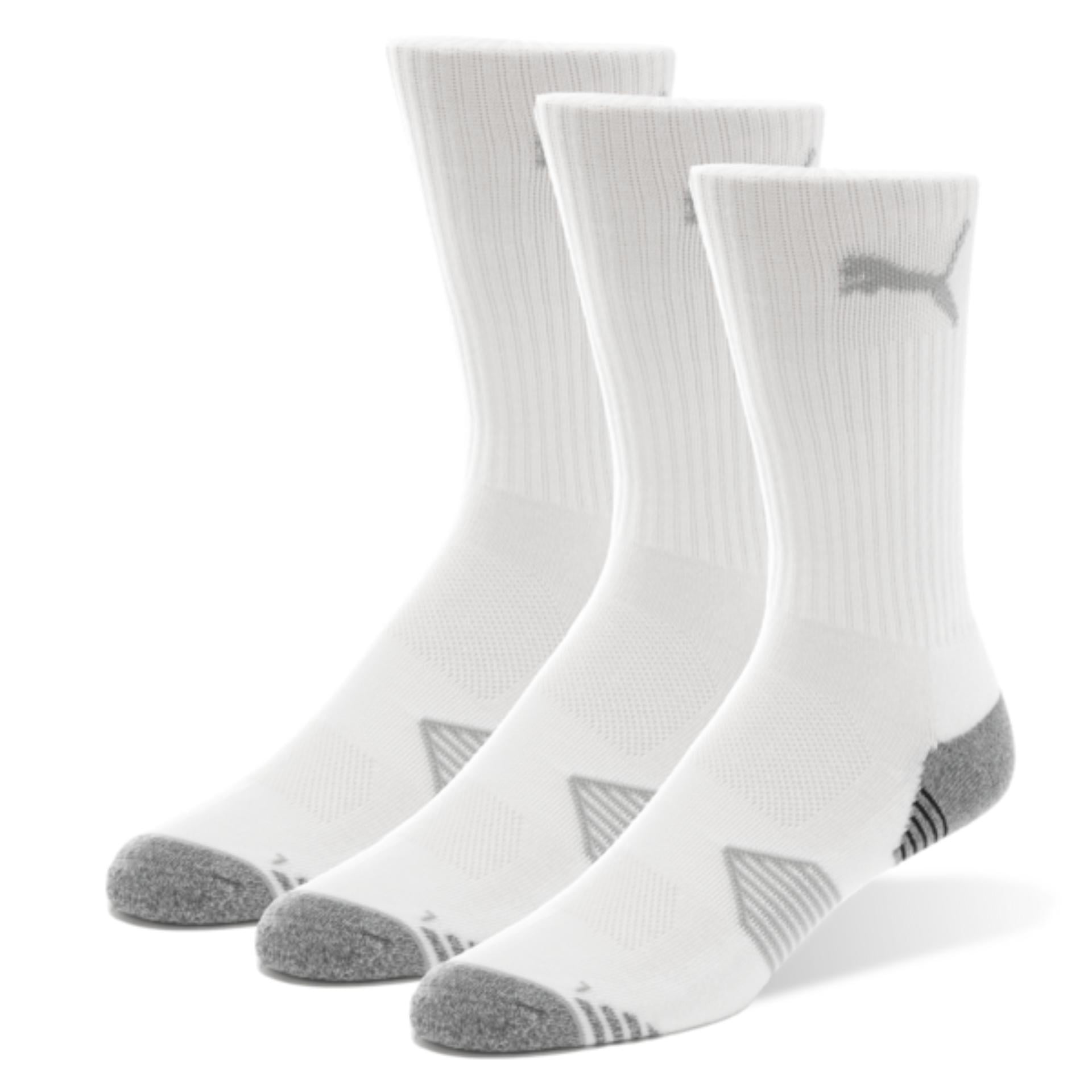 Puma Puma Essential Crew Cut 3 Pair Pack - 85856301 - Bright White - 3 ...