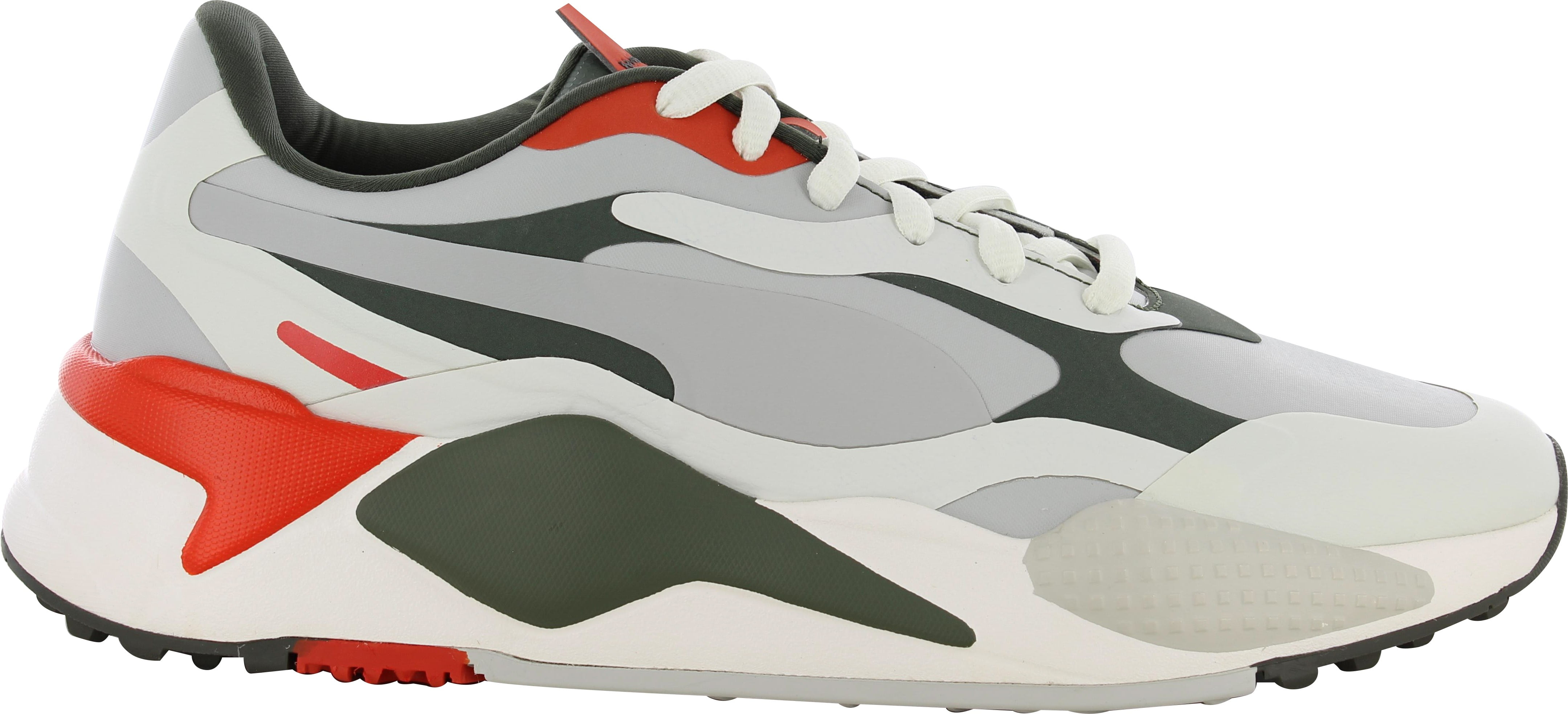 Puma RS-G 193826-03 Vaporous Gray/Thyme/Pureed Men Spikeless Golf Shoes ...