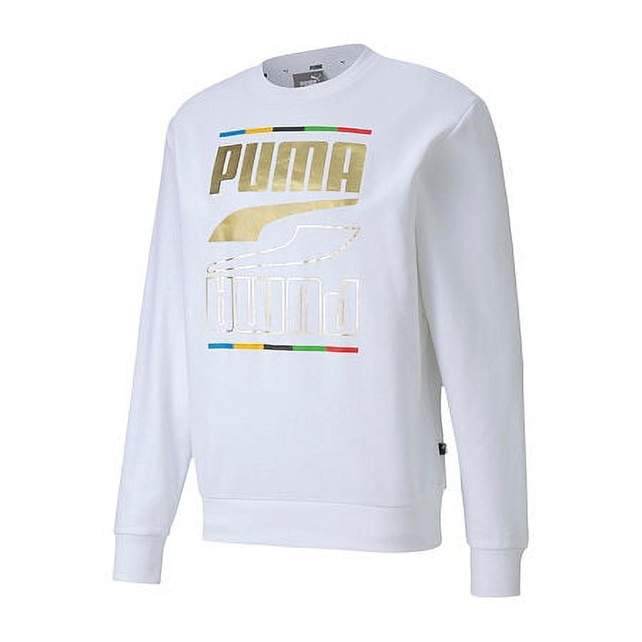 Puma Rebel Crew Neck Sweatshirt 5 Continents - Walmart.com