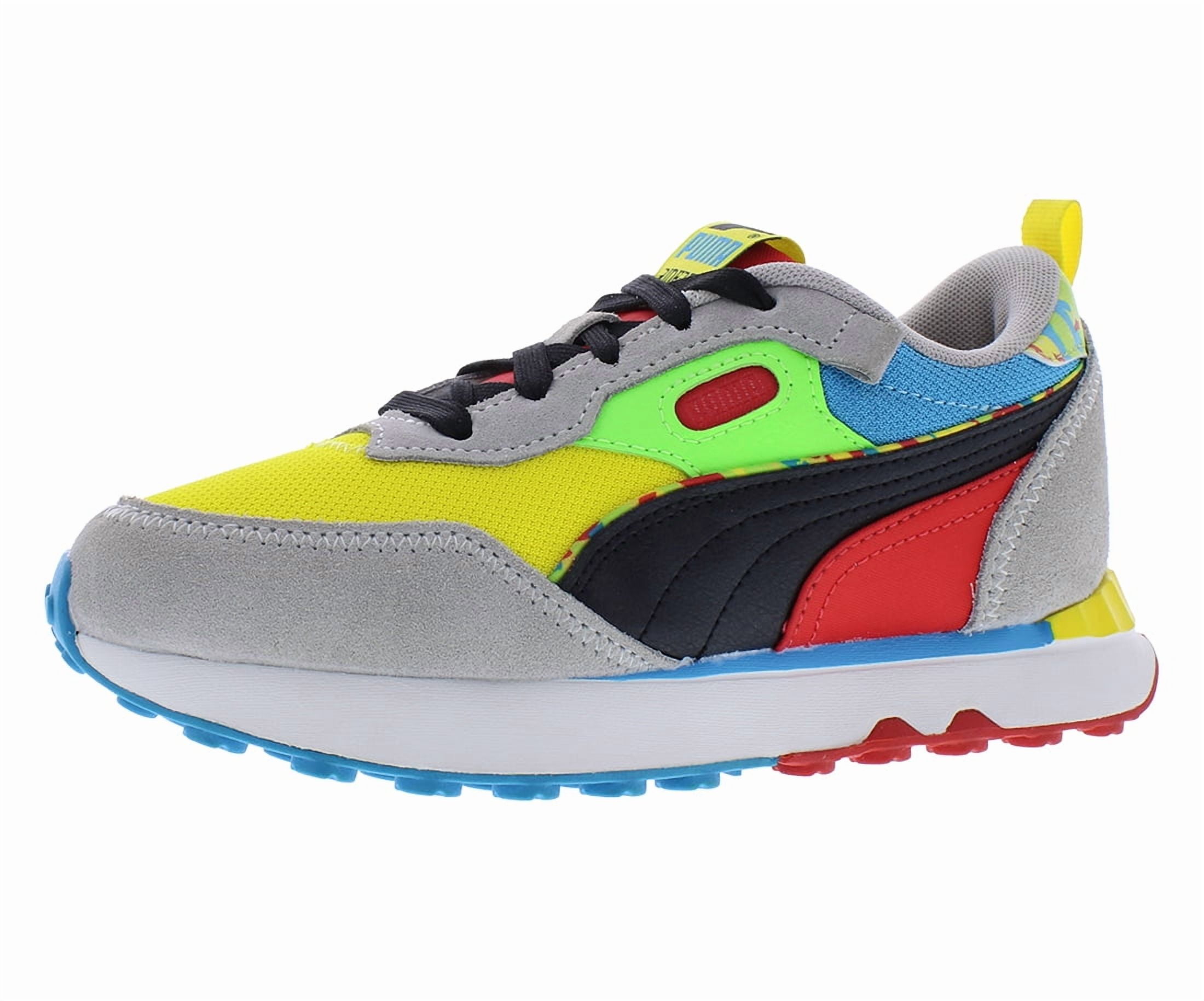 Puma Rider Future Vintage Charcoal & Paint PS Boys Shoes Size 3, Color ...