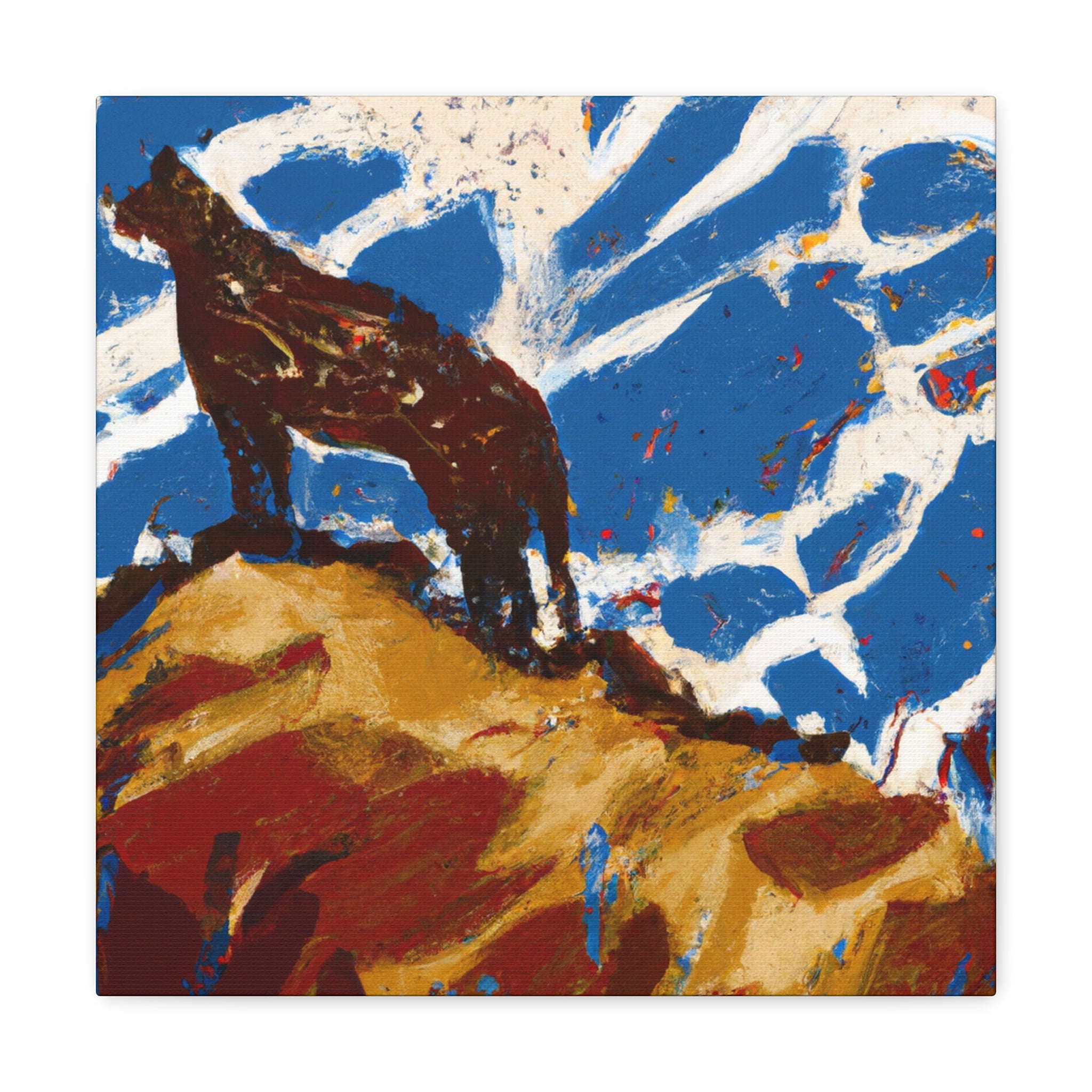 Puma: Roaring Freedom - Canvas - Walmart.com