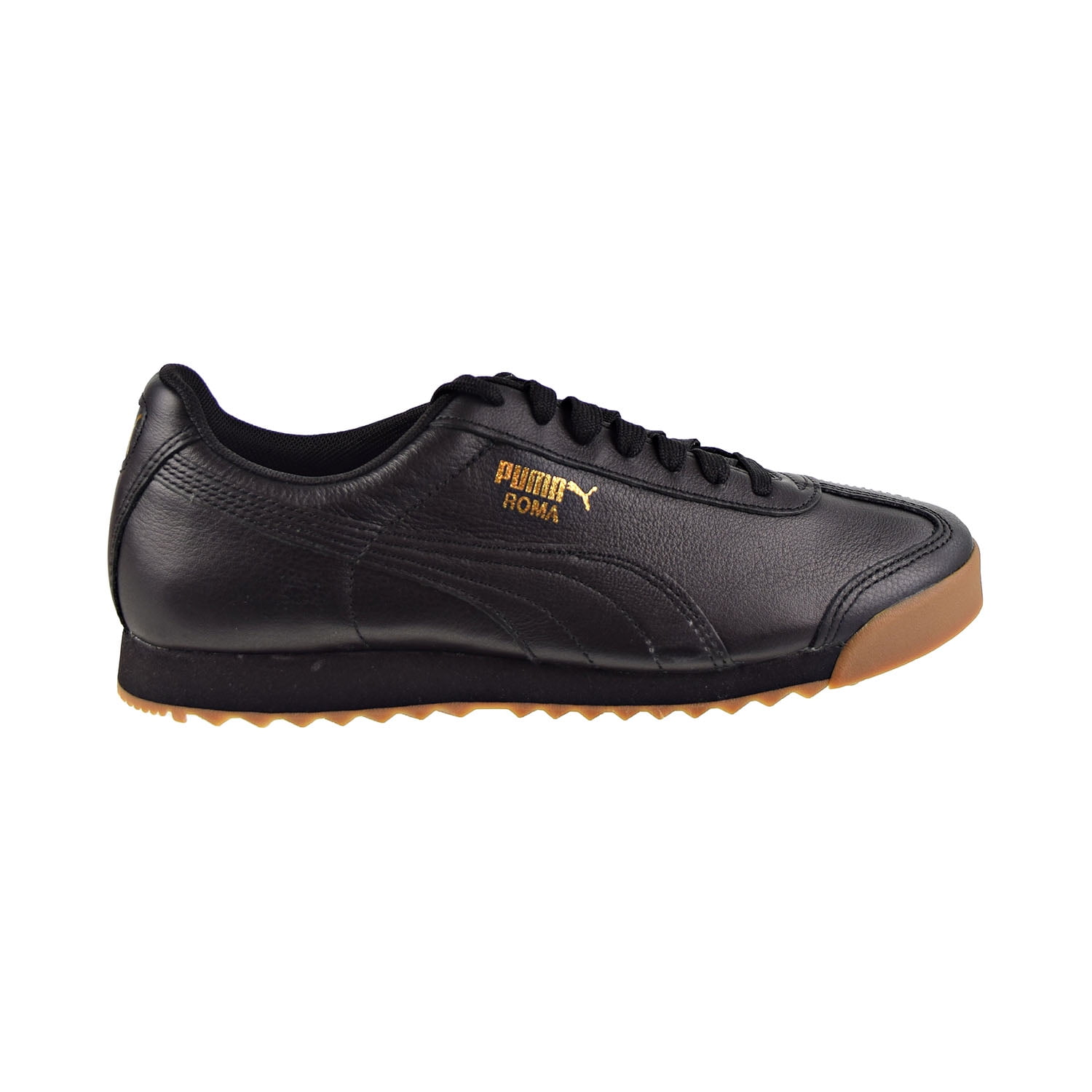 Puma Roma Classic 366408-02 Sneakers Men's Black Leather Lifestyle ...