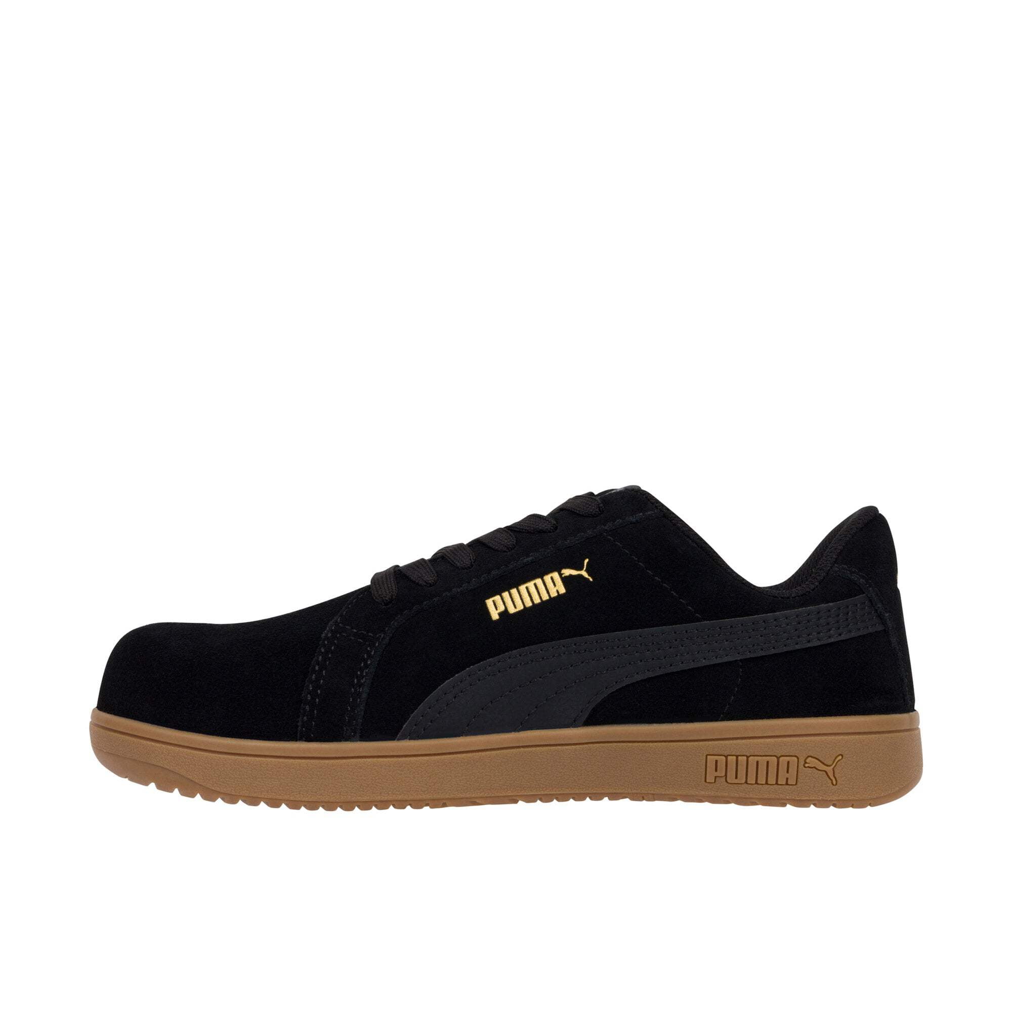 Puma Iconic Suede Low EH Black / Black / Gum 640325 Men's Size 9 ...