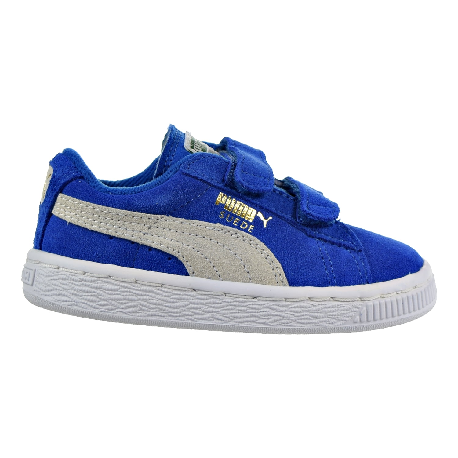 Puma Suede 2 Straps Toddler Shoes Snorkel Blue/White 356274-02 (5 M US ...