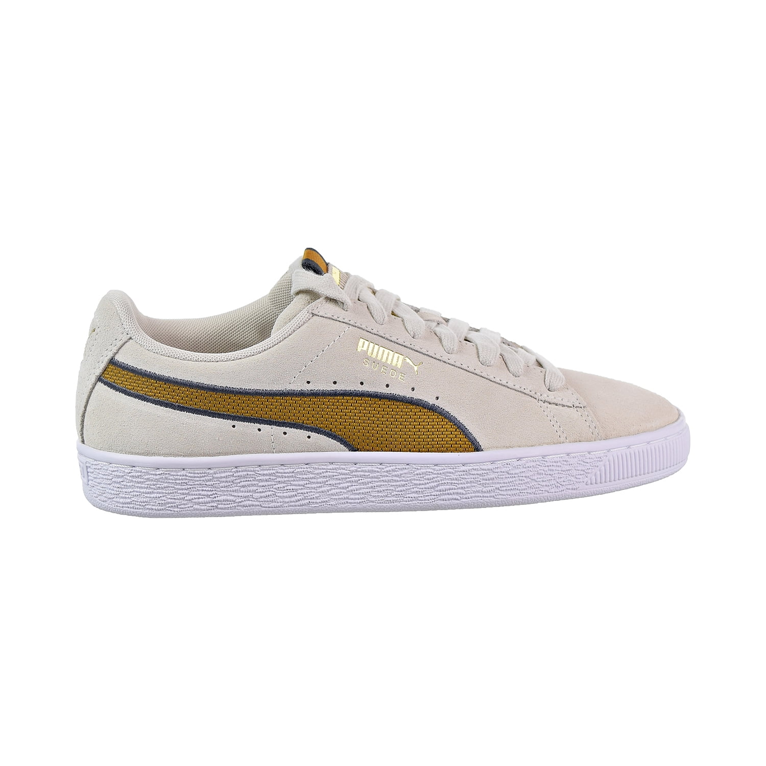 Puma Suede Classic Sport Stripes Men's Shoes Gray Iron/ Gate Brown ...