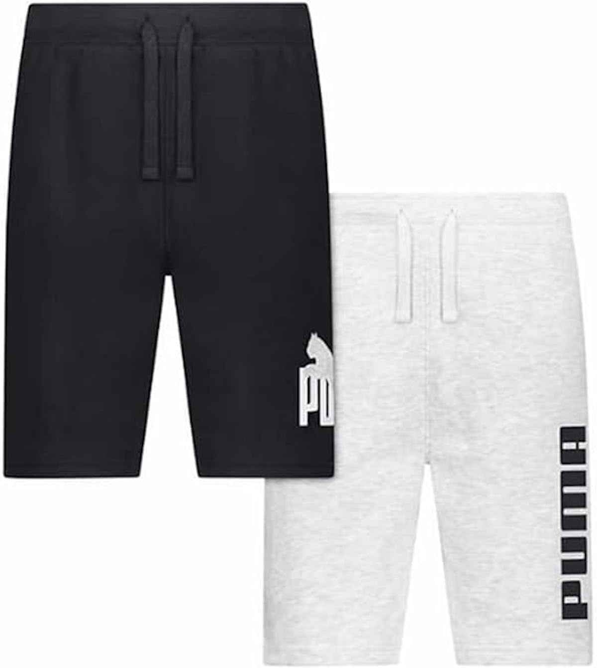 Puma Youth Boy's 2 Pack Active Performance All Day Comfort Shorts (US ...