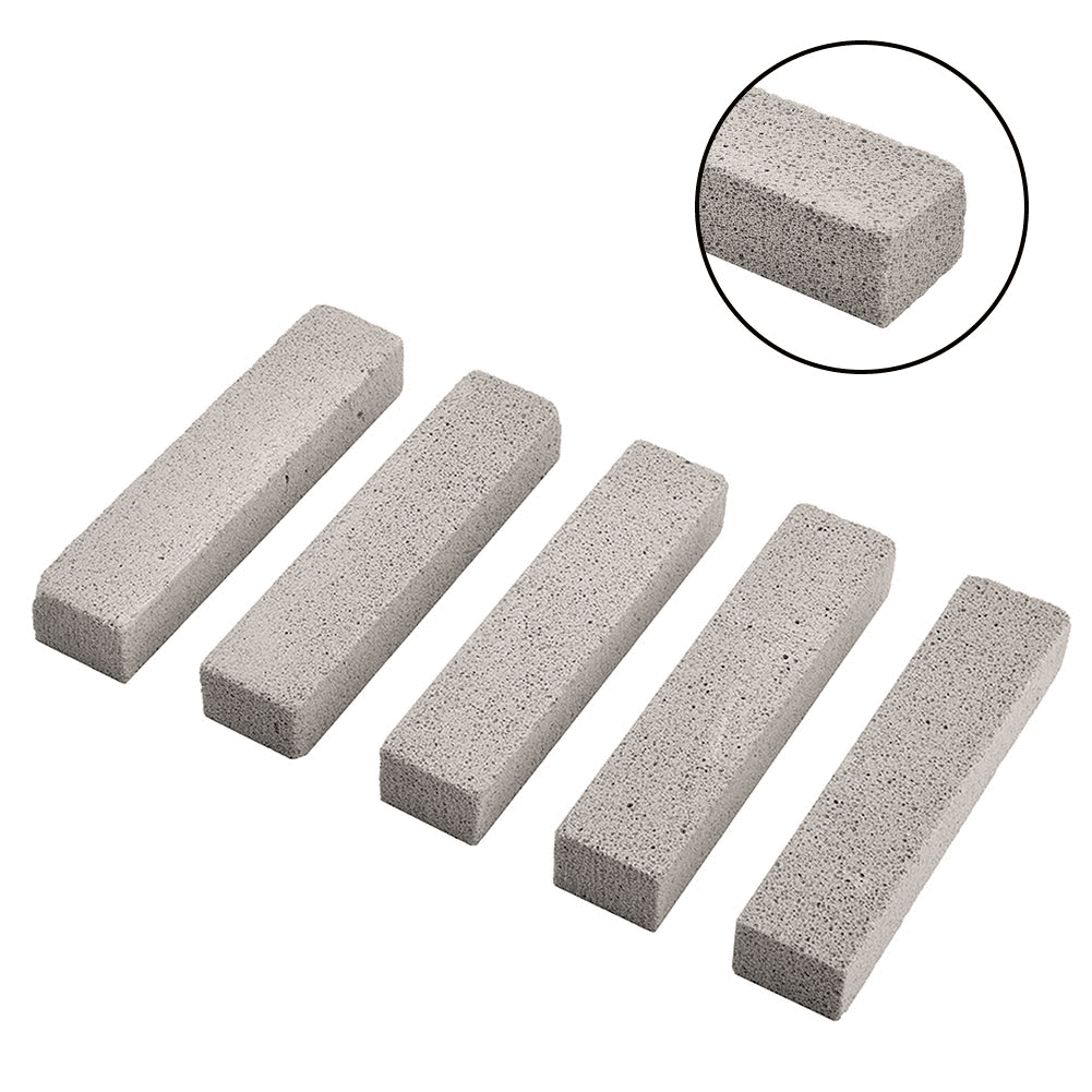 Pumice Cleaning Sticks Set of 5 Grey Foam Glass Scouring Pads for ...