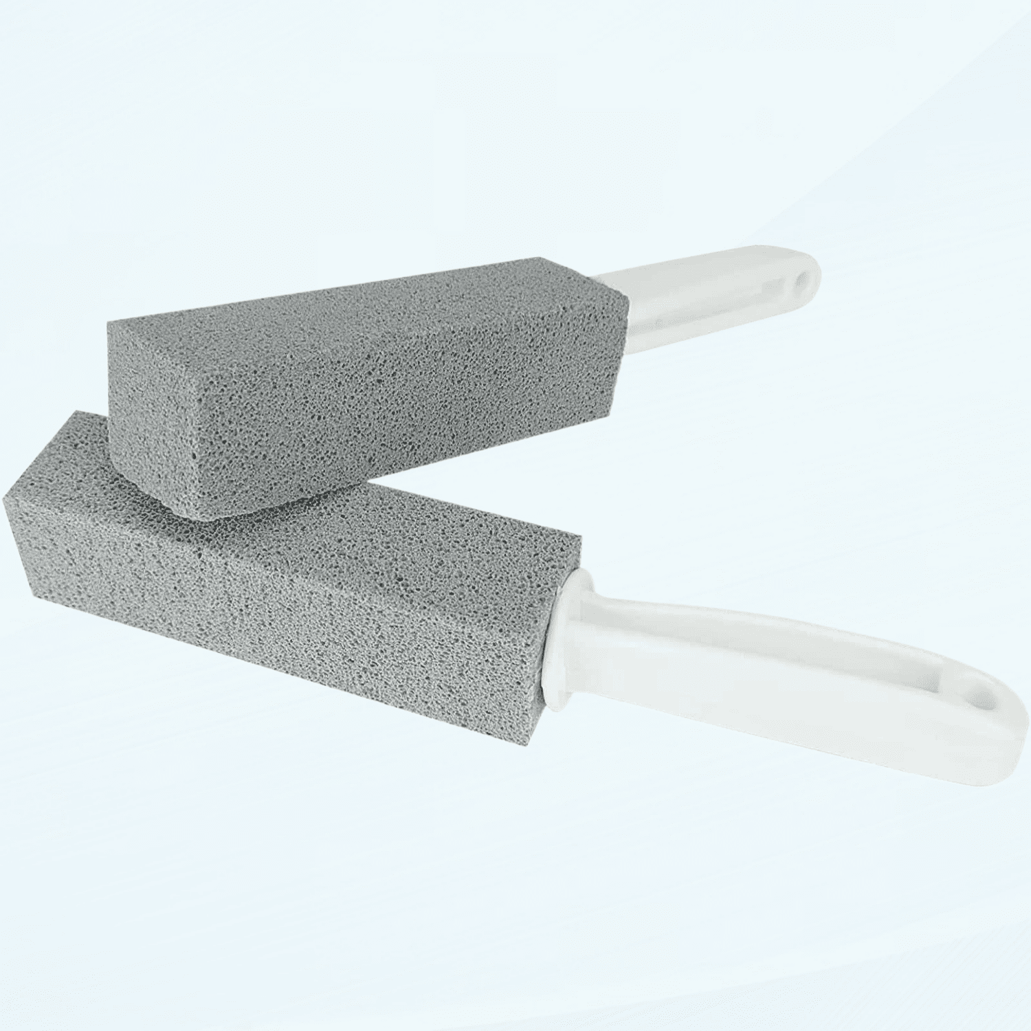 Pumice Cleaning Stone with Handle, Toilet Bowl Cleaner Scouring Pad ...