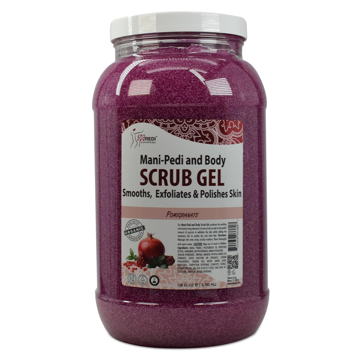Pumice Scrub Gel, Exfoliating, Hydrating Nourishing, Infused with ...