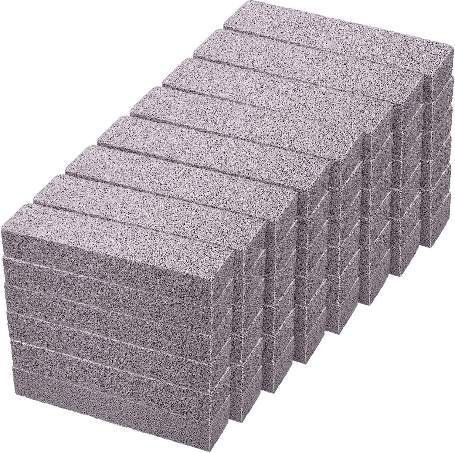 Pumice Sticks Pumice Scouring Pad for Cleaning, Grey Pumice Stick ...