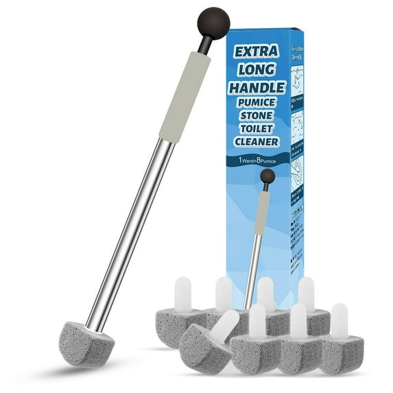 Pumice Stone Toilet Bowl Cleaner,16.7Inch Toilet Pumice Stone with ...