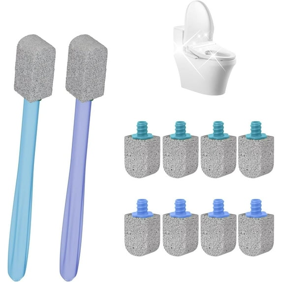 Pumice Stone Toilet Bowl Cleaner,Bathroom Cleaner Brush Toilet Wand ...