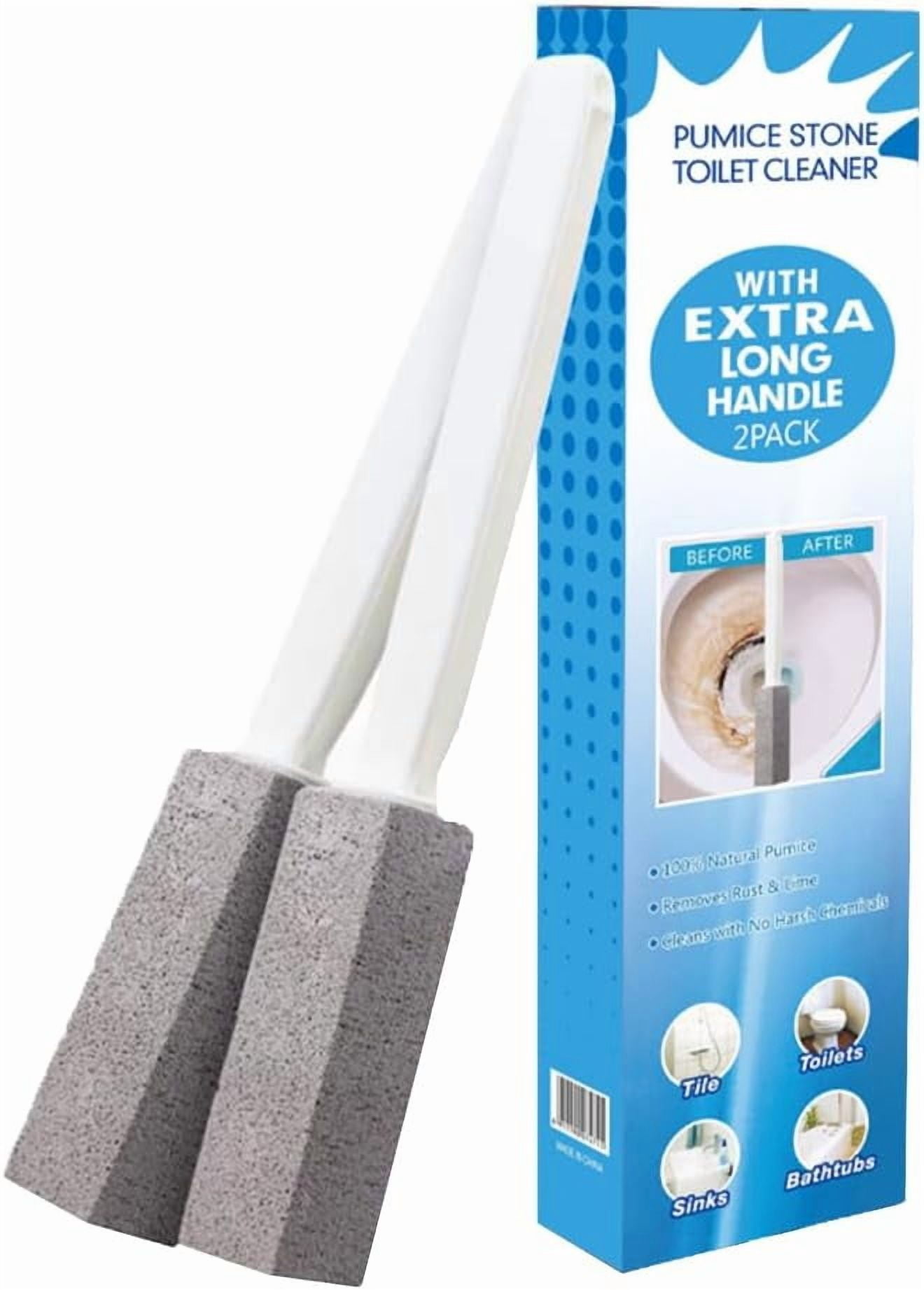 Pumice for Toilet Cleaning, Handle Pumice Cleaning Stone, Toilet ...