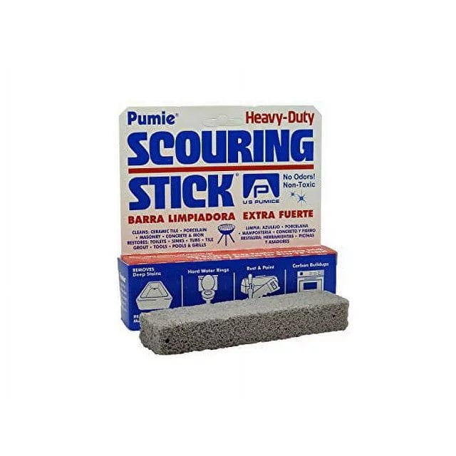 Pumie Heavy Duty Pumice Scouring Stick, 5.25x1.25x0.75 Pack of 1 ...