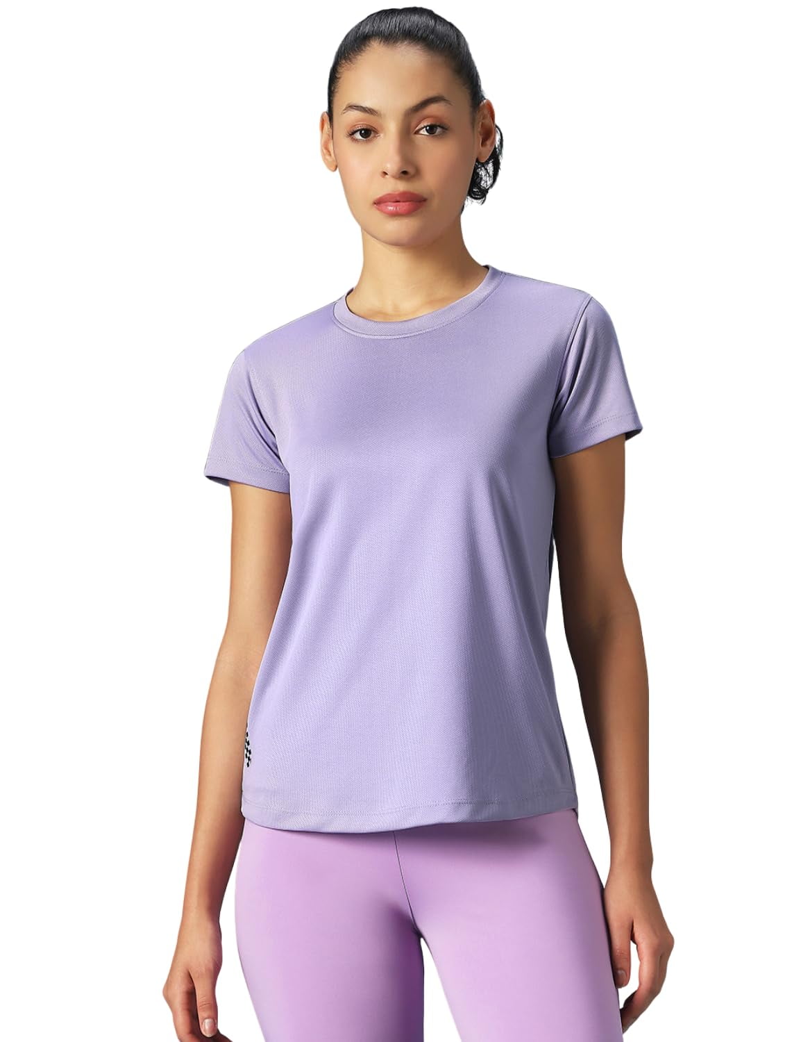 Pump'D Women'S Regular Fit T-Shirt (Pumss25Wtp-1904_Lilac Pulse ...