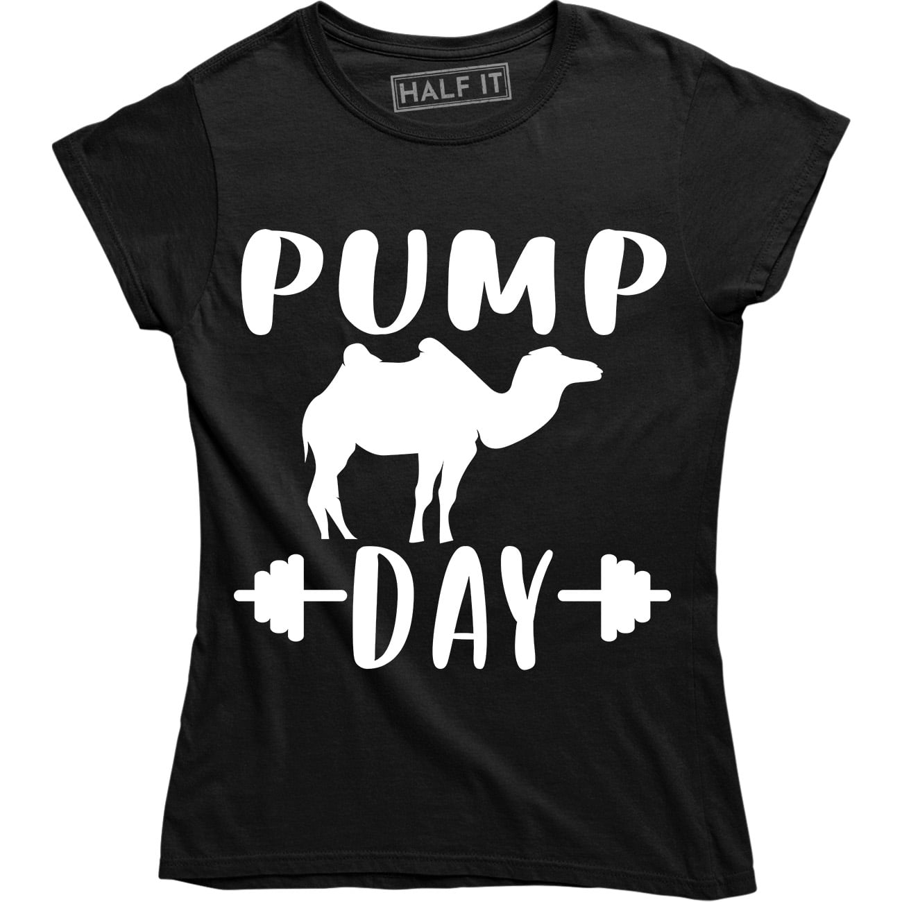 Pump Day WooHoo Graphic Workout Gym Fitness Women's T-Shirt - Walmart.com