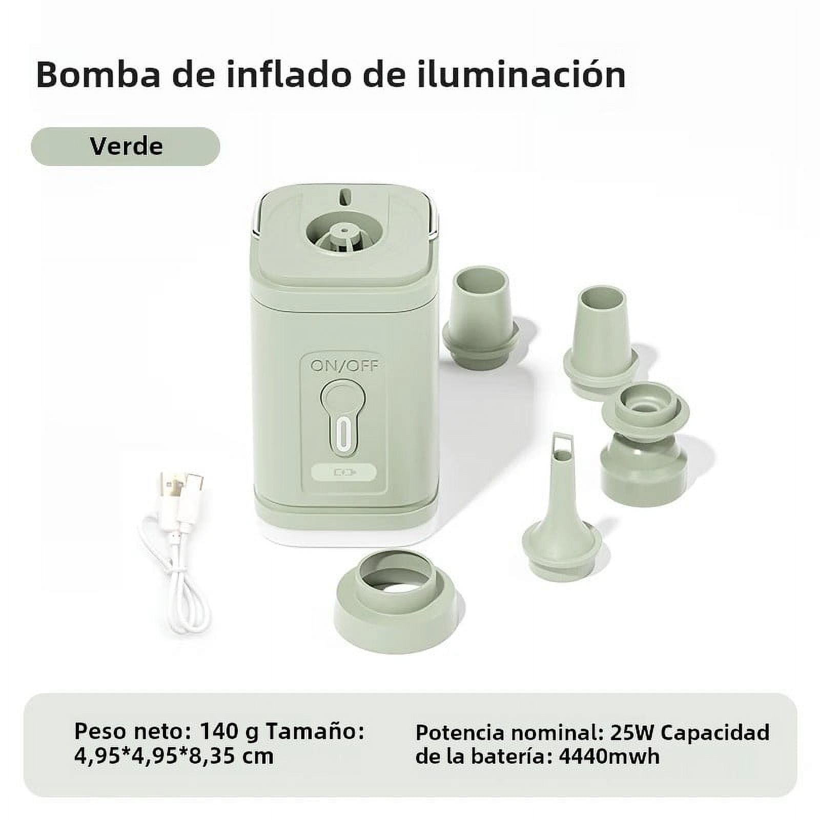 Pump Inalámbrico PACOONE Mini Compresor De Aire Portátil Para ...