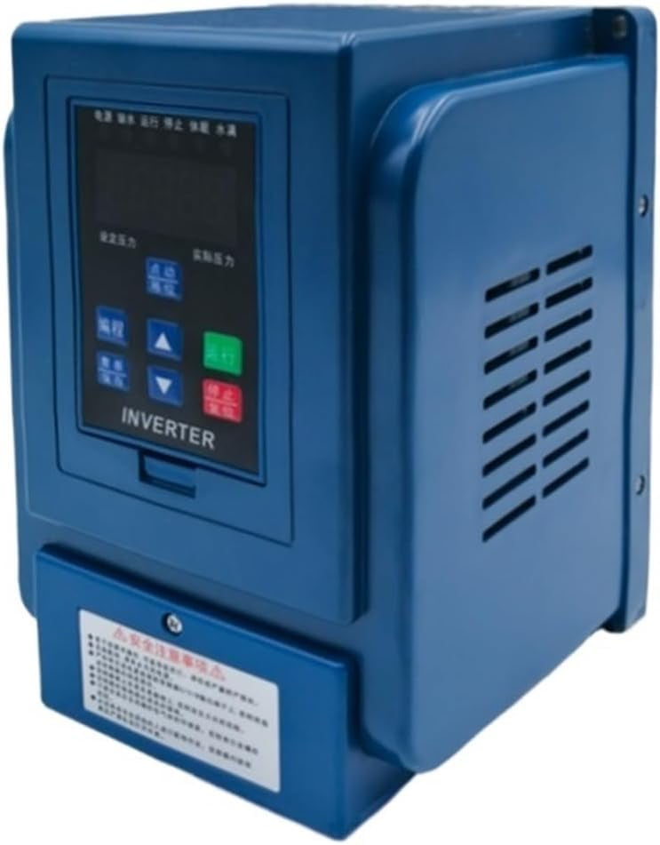 Pump Inverter Water Pump Constant Pressure Motor Supply Frequency Converter 0.75-1.5-2.2KW ...